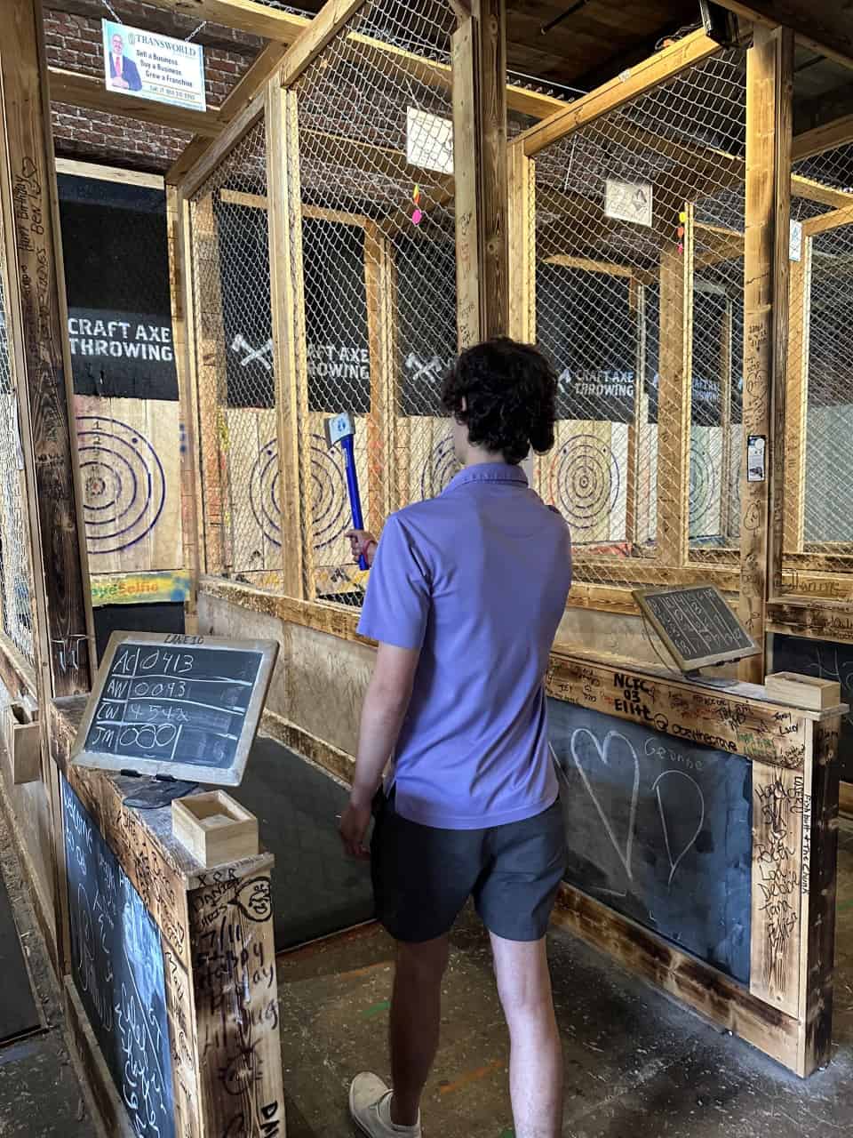 Team Axe Throwing | Ballentine Capital Advisors | Greenville, SC ...